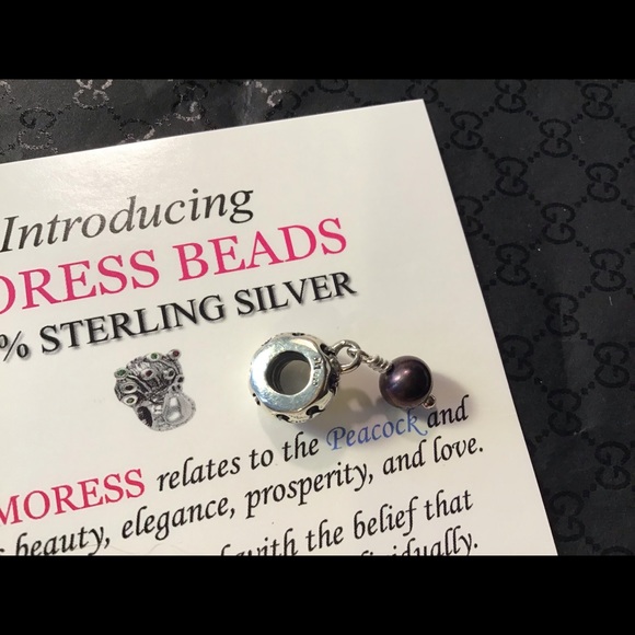 Moress Beads | Jewelry | Moress Beads New Black Pearl Sterling Drop ...